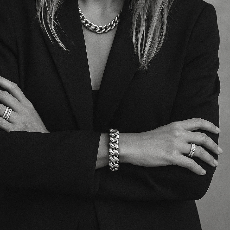 Chunky Chains | Shop Chunky Silver Chains Online | Mila Silver