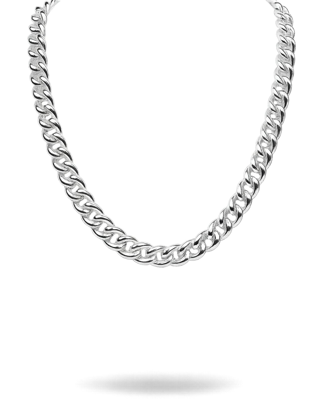 Chunky Chains | Large Sterling silver necklace and bracelet – Mila Silver