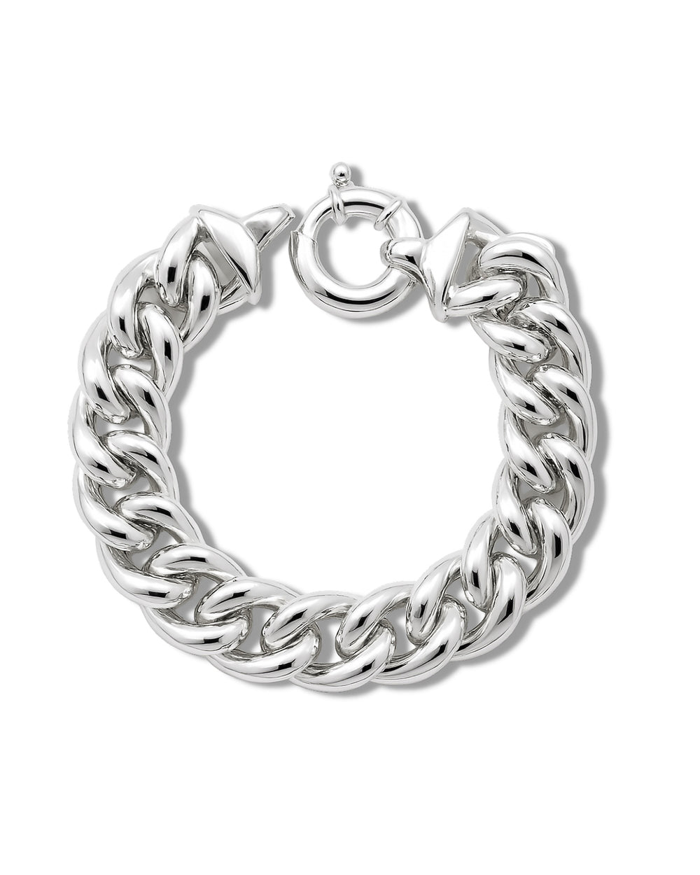 Chunky Chains | Large Sterling silver necklace and bracelet – Mila Silver